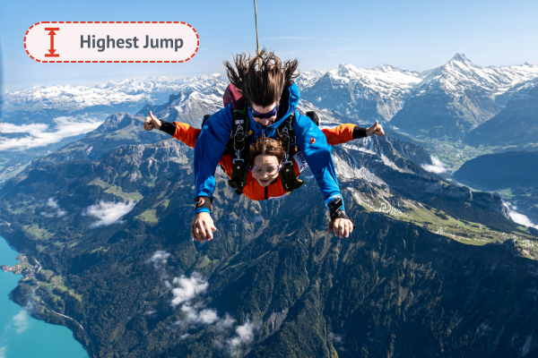 High Altitude Helicopter Skydive - Skydive Interlaken